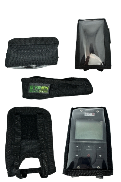 Green Frog Control Box Cover For XP Deus 2 Remote Control - Black