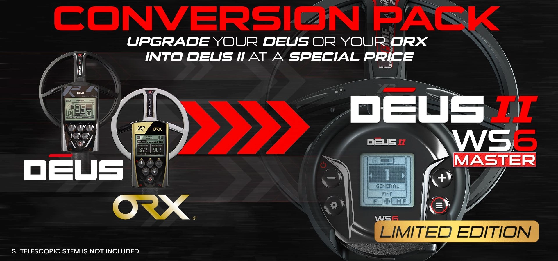 XP 11" Deus II Conversion Pack